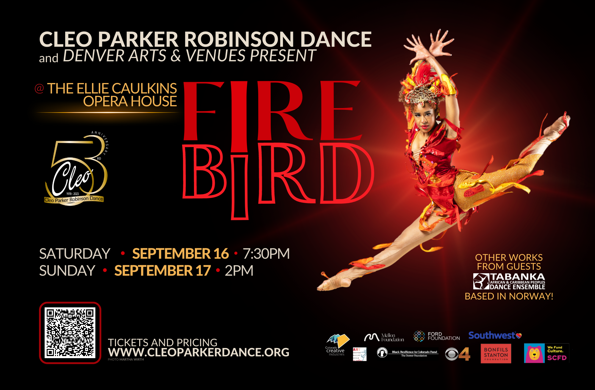 Cleo Parker Robinson Dance - Firebird